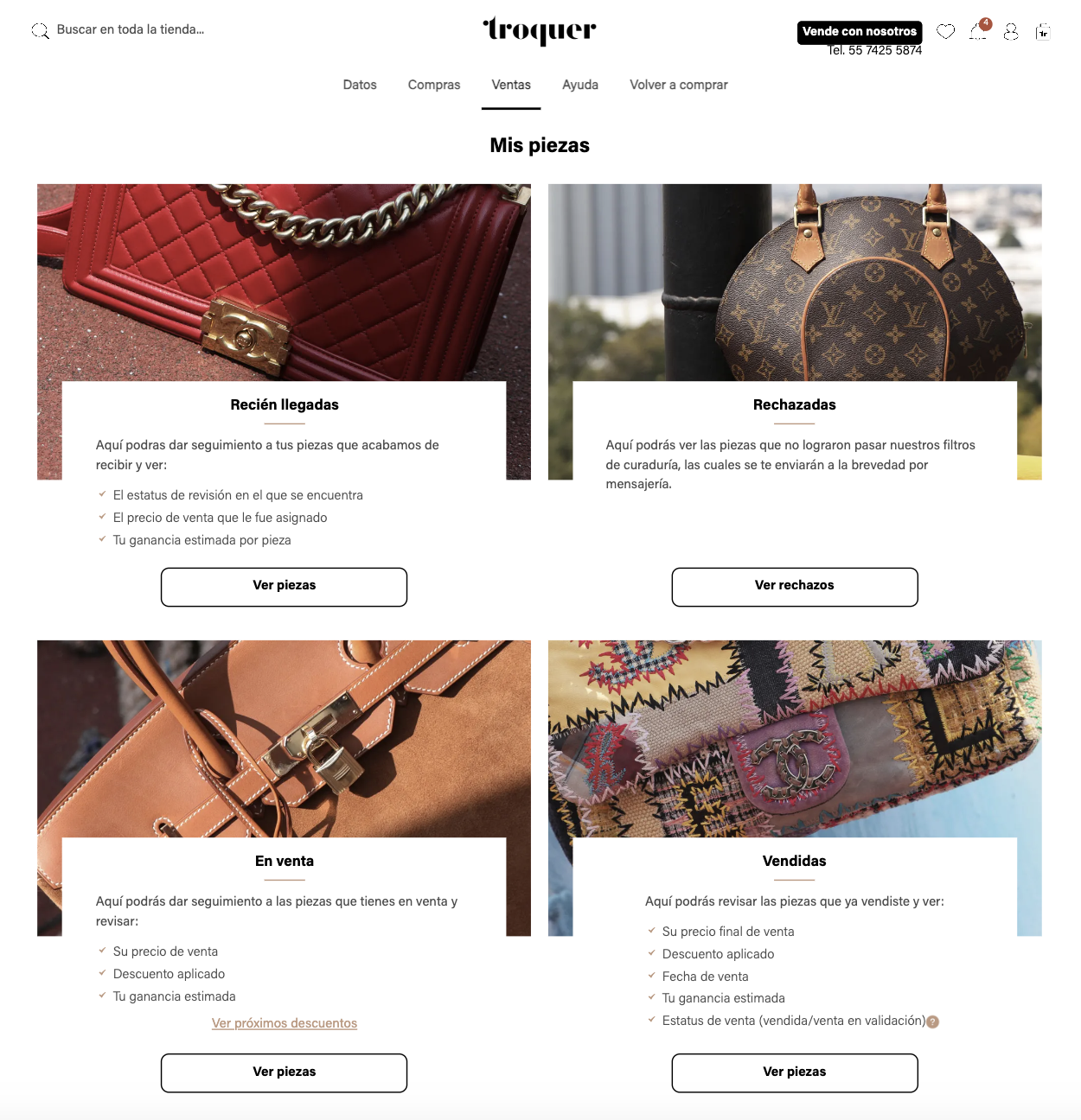 ¿Cómo puedo saber cuándo se venden mis piezas? – Troquer